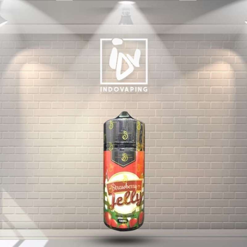 Jual Liquid Vapor Vape - Strawberry Jelly 100ml By Emkay Brewer - 6mg ...