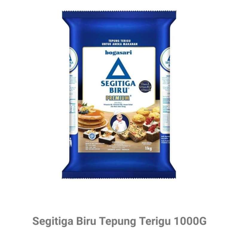 Jual Segitiga Biru Tepung Terigu 1kg Di Seller Jco Mart - Jati Rahayu ...