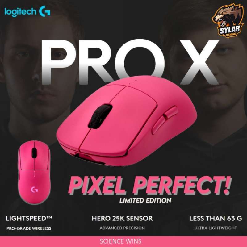 Promo Logitech G Pro X Superlight Pink Limited Edition Wireless Gaming ...