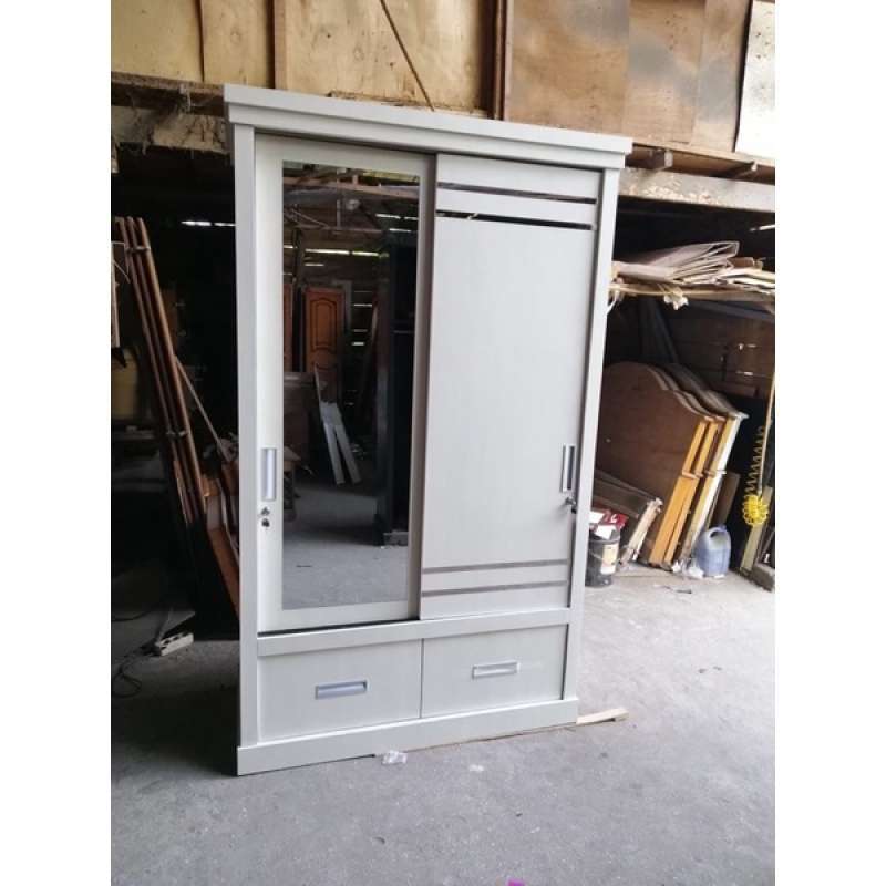 Jual Lemari HPL Kayu Custom - Lemari Pakaian Minimalis di Seller ...