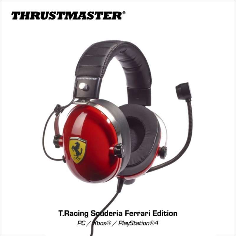Jual Thrustmaster T.Racing Scuderia Ferrari Edition Headset Gaming di ...
