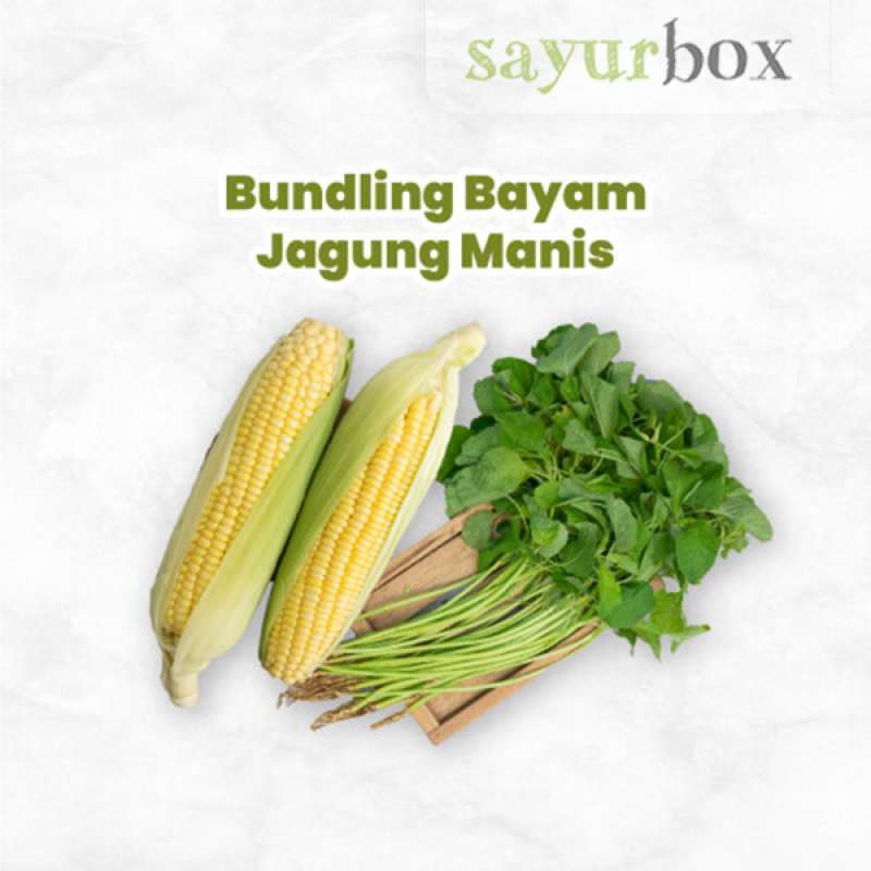 Jual Bundling Bayam Jagung Manis Konvensional 1 pack Sayurbox - JKT ...