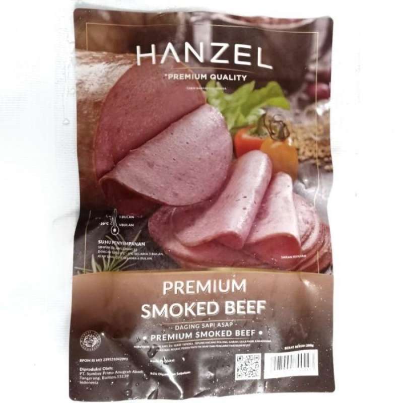 Jual HANZEL SMOKED BEEF 200G di Seller kebhott_shop - Meruya Selatan ...