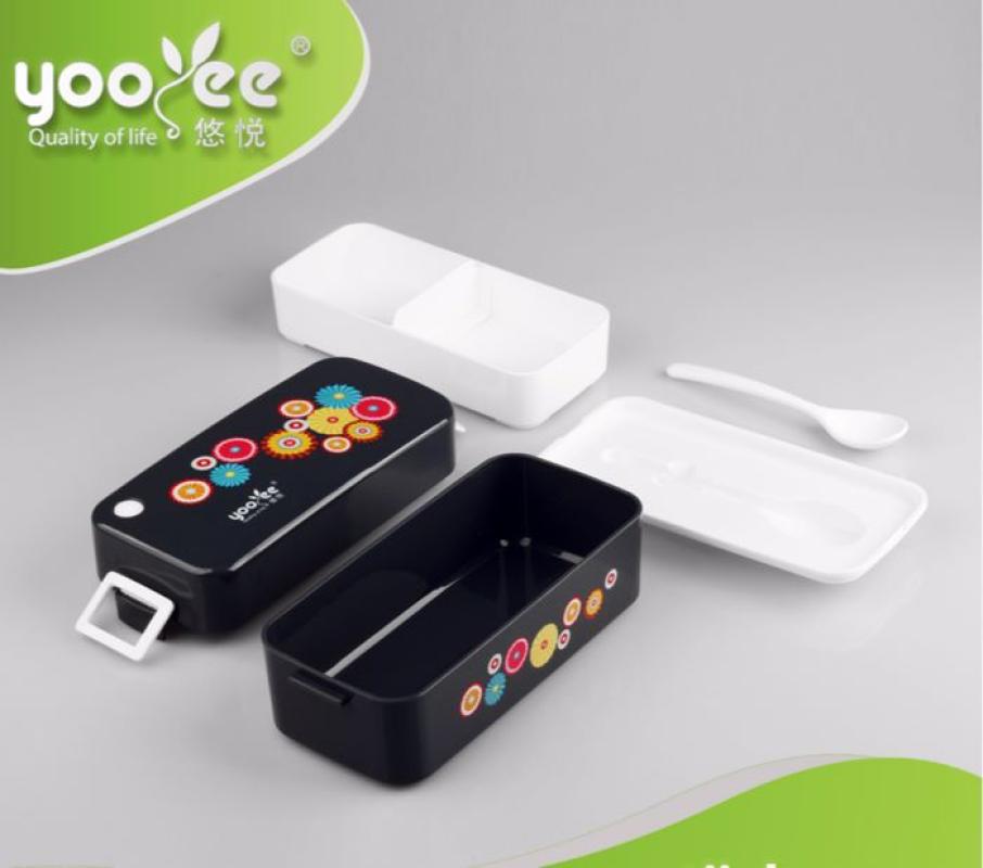 Jual Yooyee Tahan Panas Set Lunch Box dan Botol Minum - HITAM di Seller ...