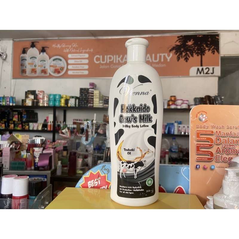 Jual Vienna Hokkaido Cow Milk Body Milk Lotion - Lotion Vienna Hokkaido ...