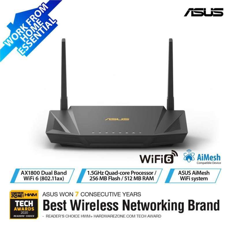 Jual ASUS ROUTER RT-AX56 di Seller KomputerMedan Official Store ...