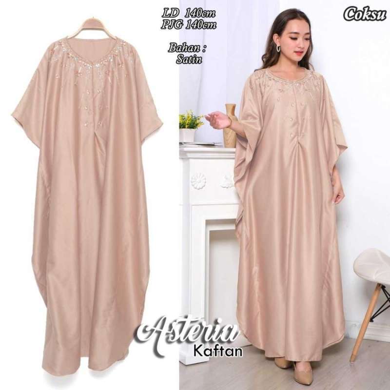 Jual Baju Muslim Kaftan Modern Jumbo Kaftan Pesta Payet Mewah Asteria Di Seller Iragading Shop ...