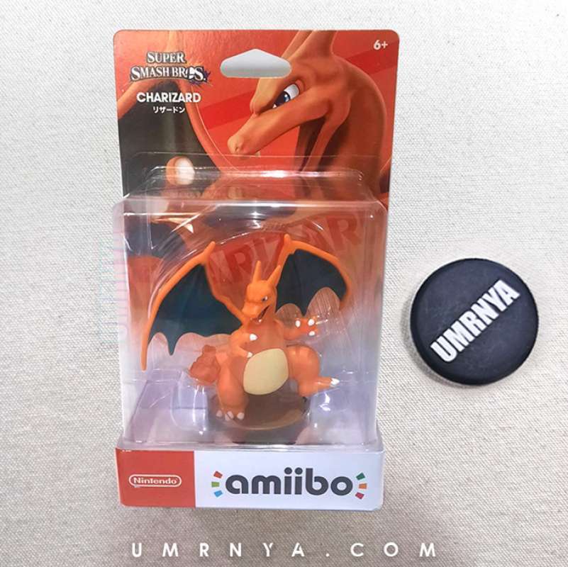 Jual Nintendo Amiibo Charizard Lizardon Pokemon Super Smash Bros Switch ...