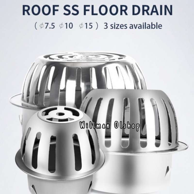 Jual Roof Drain Saringan Air Dak Atap Talang - 100 Mm Di Seller Willman ...