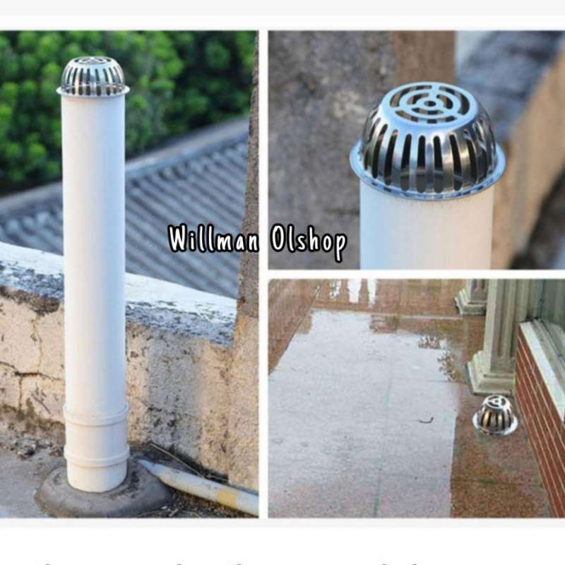 Jual Roof Drain Saringan Air Dak Atap Talang - 100 Mm Di Seller Willman ...