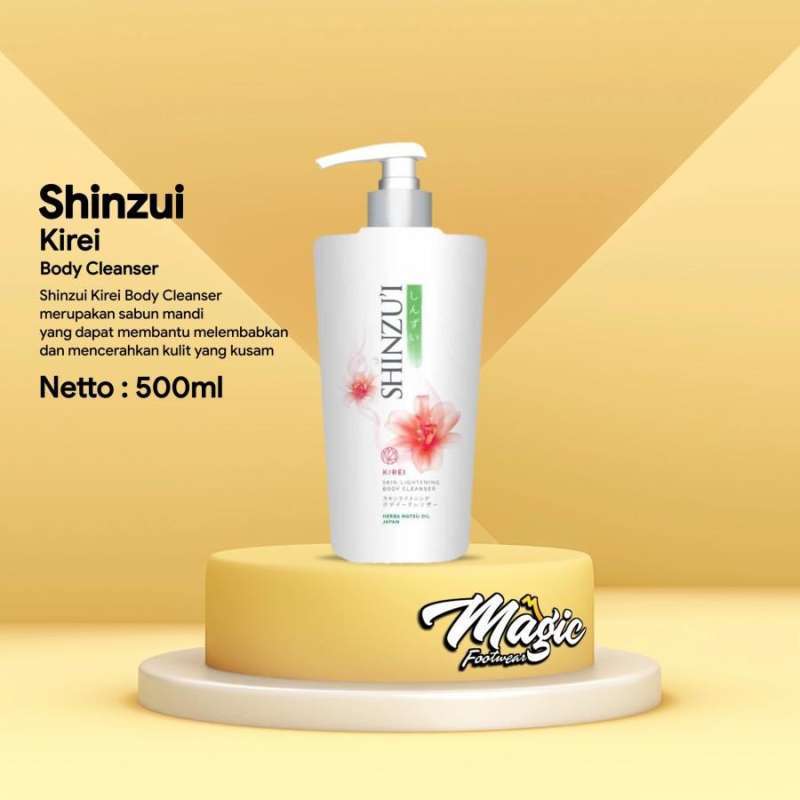 Jual Sabun Mandi Cair Shinzui Kirei Botol Pump 500ml 500 Ml Di Seller ...