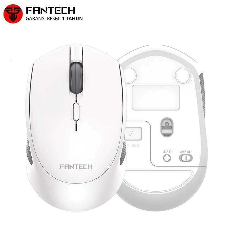 Promo Fantech W190 Wireless Bluetooth Mouse - Dual Connection - Silent ...
