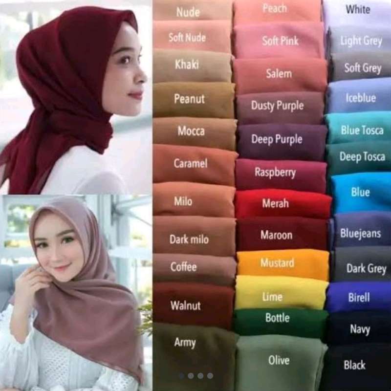 Jual Kerudung Segi Empat Segiempat Bella Square Di Seller Alshop Bekasi - Pekayon Jaya, Kota ...