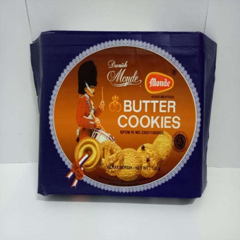 Promo Monde Biscuit Butter Cookies Blue 150gr Diskon 9% Di Seller ...