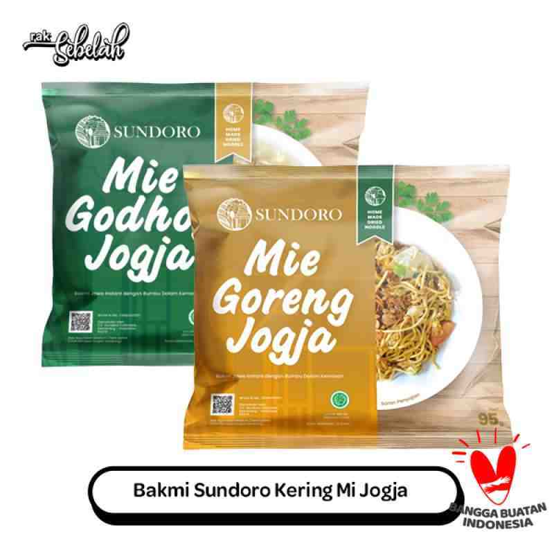 Jual Bakmi Sundoro Kering - Mie Godhog & Mie Goreng Jogja | Mi Instan ...
