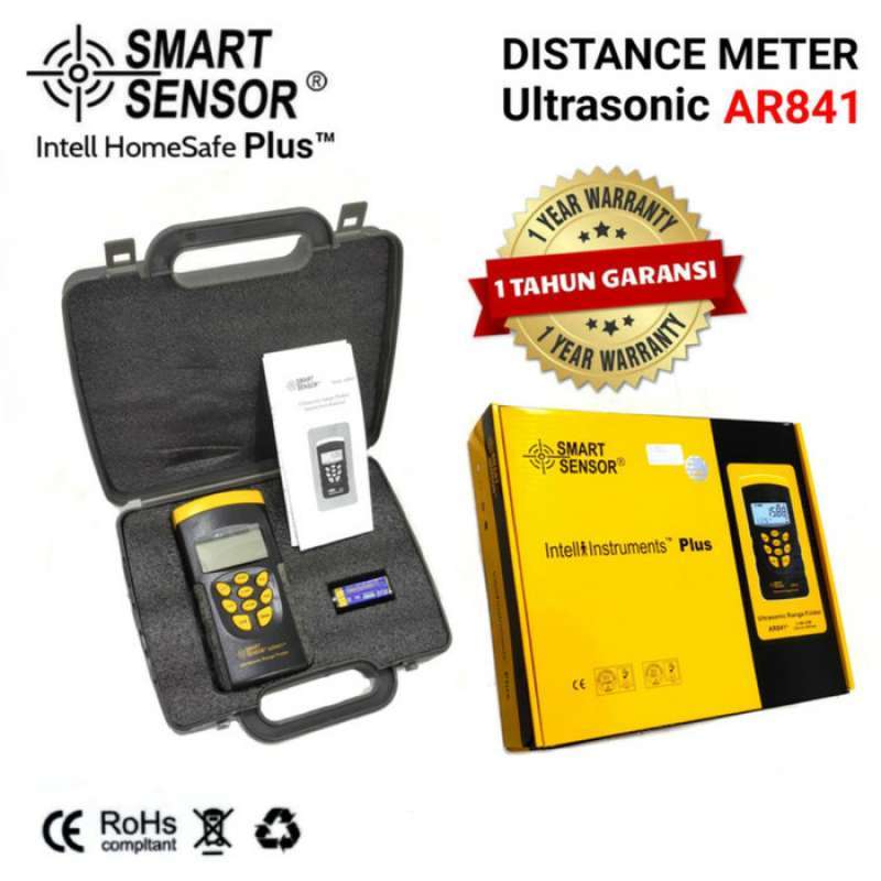 Promo DIGITAL ULTRASONIC DISTANCE METER 20M UKUR JARAK SMART SENSOR ...