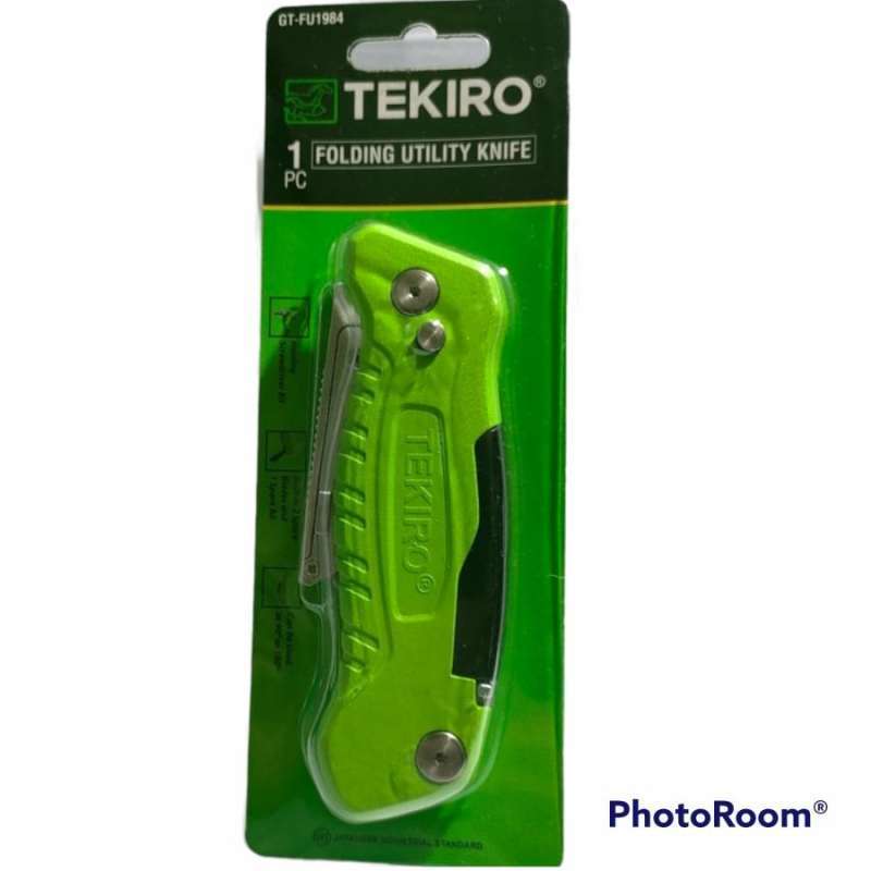 Jual Tekiro Pisau Cutter Lipat - Folding Utility Knife Multifungsi ...