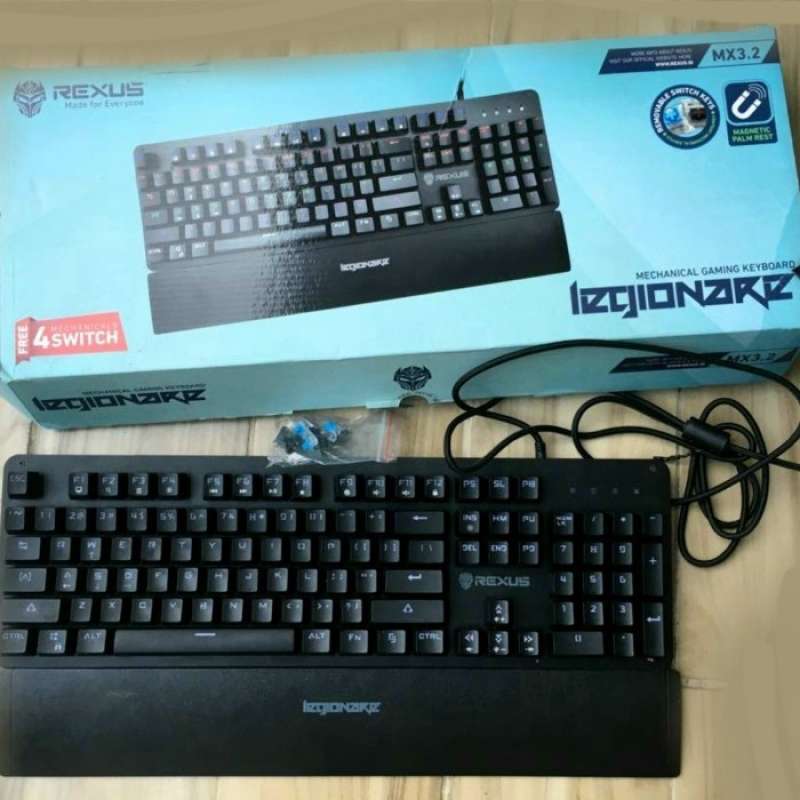 Jual Rexus Keyboard Mechanical Legionare Mx 3.2 - Multicolor di Seller ...