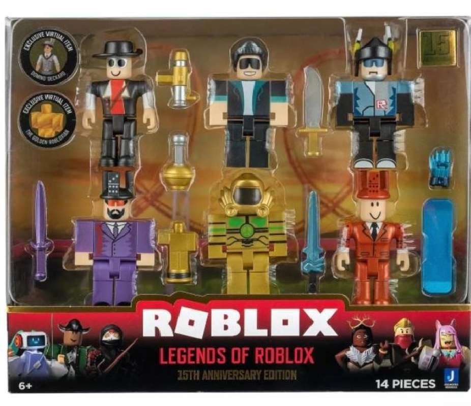 Jual Mainan Roblox Original Figure - Legends Of Roblox - 15 Anniversary ...