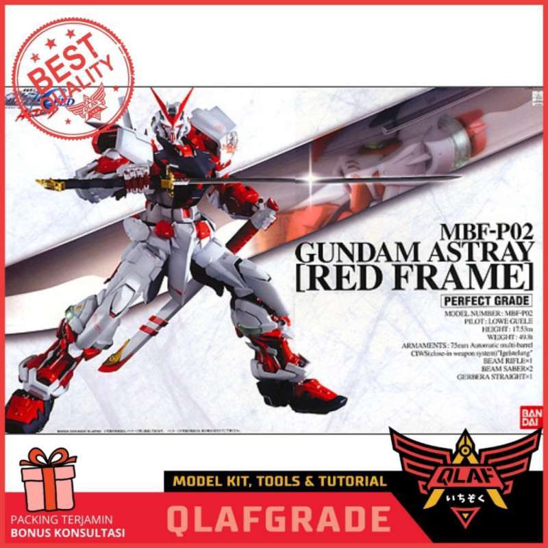 Jual PG GUNDAM ASTRAY RED FRAME Ori BANDAI perfect grade di Seller QLAF ...
