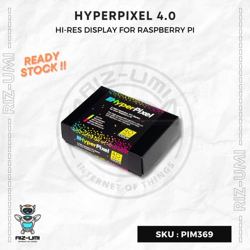 Promo HyperPixel 4.0 - Hi-Res Display for Raspberry Pi Diskon 14% di Seller riz-umi - Balecatur ...