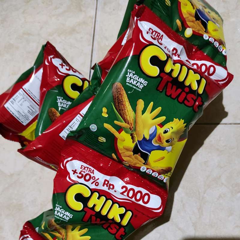 Jual Kemasan Baru Cheetos / Chiki Twist Rasa Jagung Bakar 15 gr + 50% ...