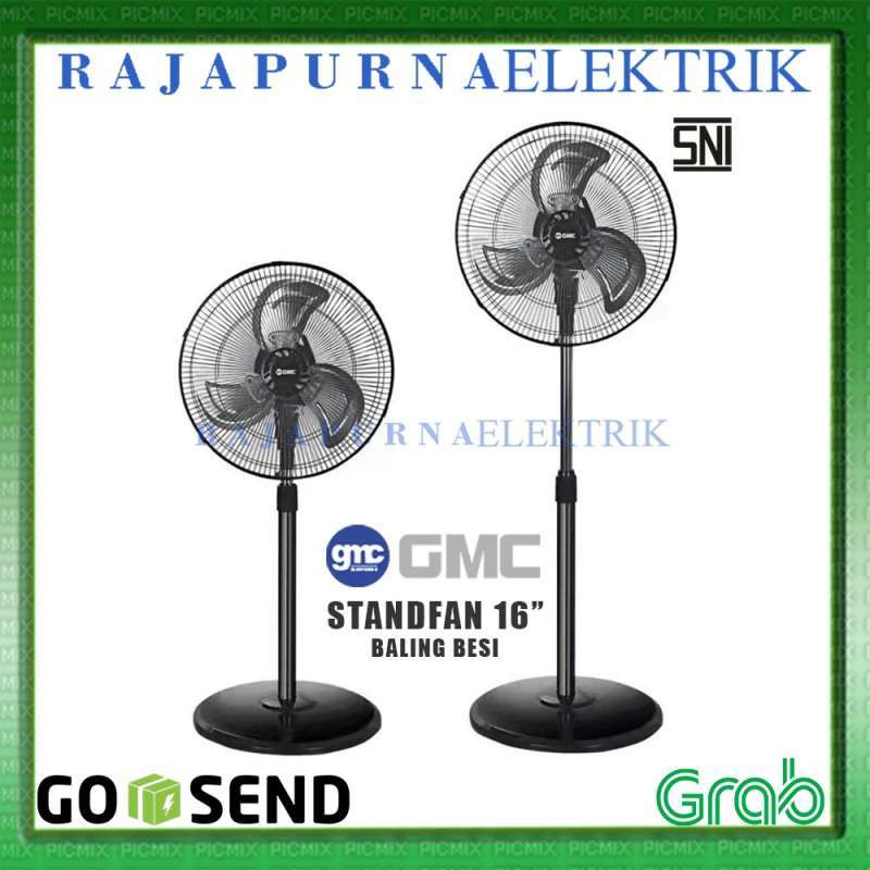 Jual Kipas Angin Berdiri Besi Tornado Gmc 318 Stand Fan Gmc 16 Inch Sni ...