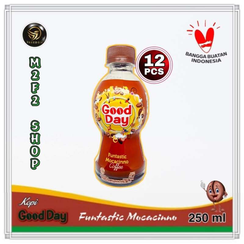 Promo Good Day Funtastic Mocacinno Coffee Botol Pet - 250 ml (Kemasan ...