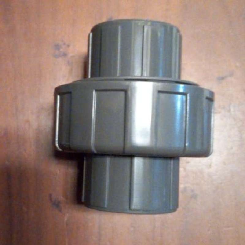 Jual Watermur Water Mur Pvc Polos 3/4 Inch Union Socket Tanpa Drat di ...