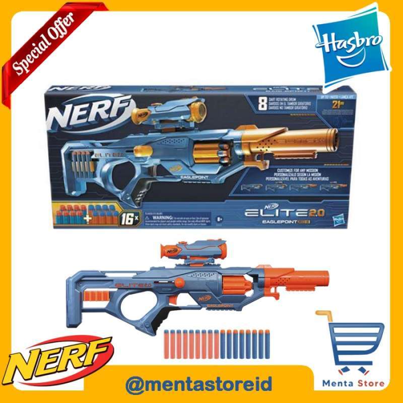 Promo NERF Elite 2.0 Eaglepoint RD-8 Blaster Detachable Scope Barrel ...