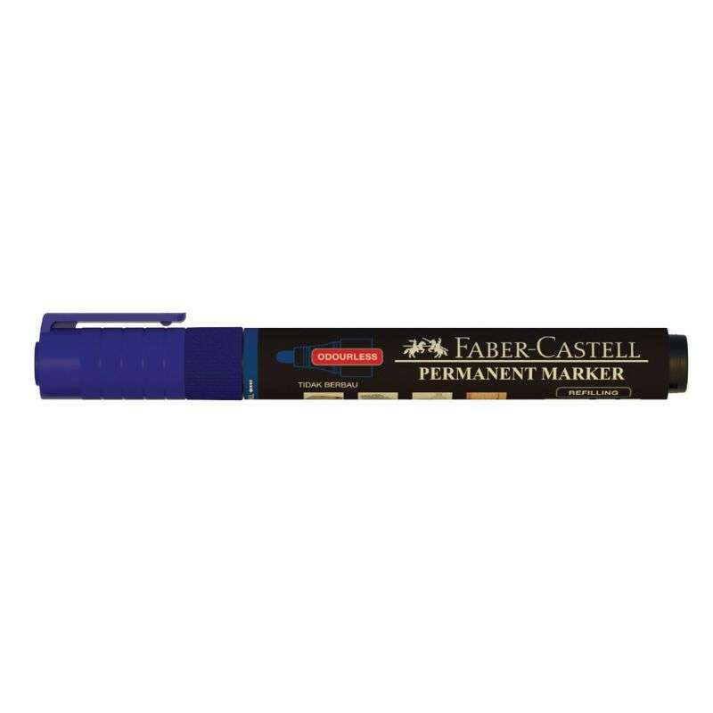 Jual Faber-Castell Permanent Marker - Biru di Seller Faber-Castell ...