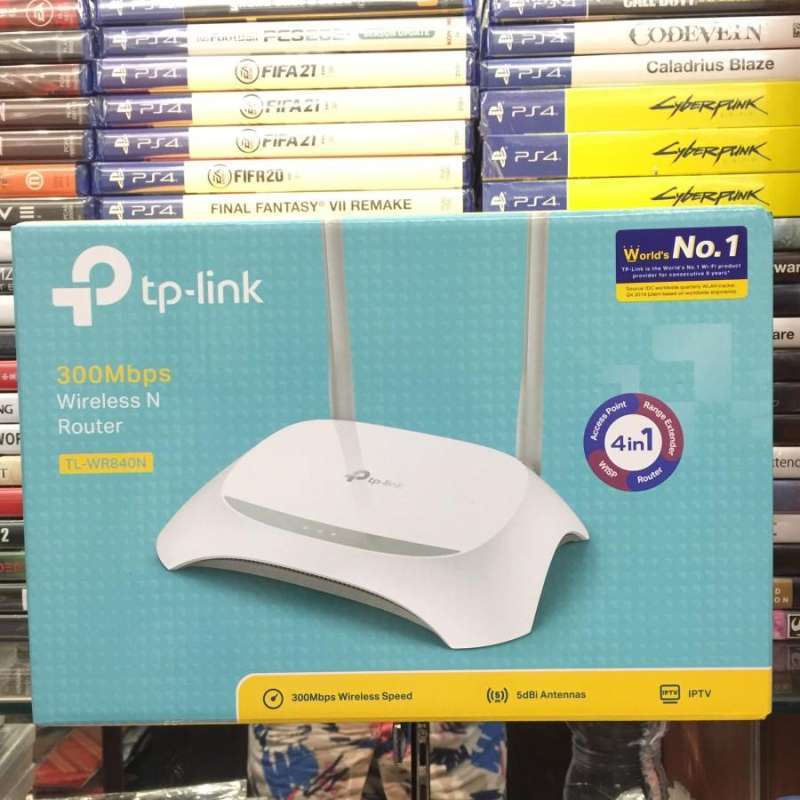 Jual TP LINK 300Mbps Wireless N Router di Seller NXPShop - NXPSHOP | Blibli