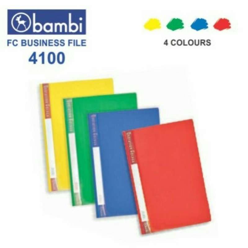 Jual Business file/quotation folder Folio Bambi(isi 12 pcs) di Seller ...