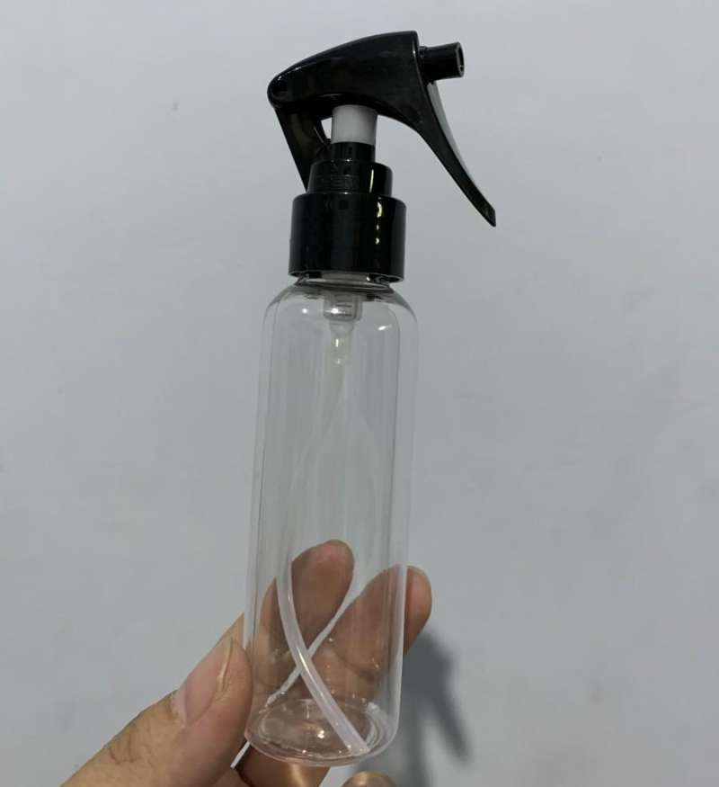 Jual Trigger Lock Spray Bottle 100ml / Botol Semprotan 100 Ml Bening ...