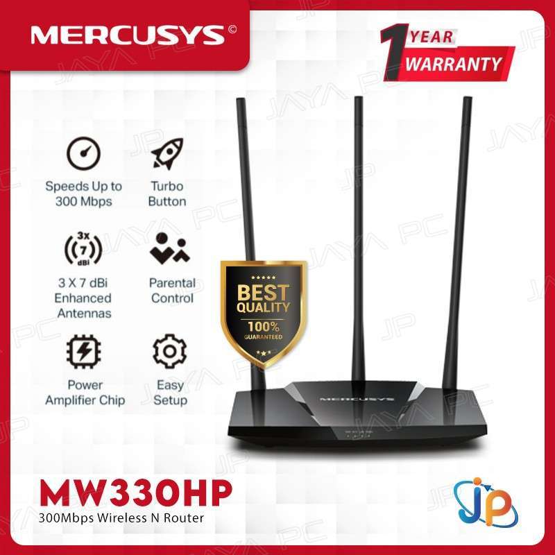 Jual Mercusys MW330HP High Power WiFi Wireless N Router Extender ...