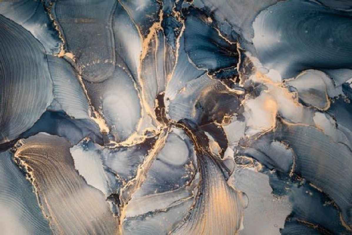 Jual Wallpaper Dinding Custom Marmer Granit Marble Abstrak 3d Visual ...