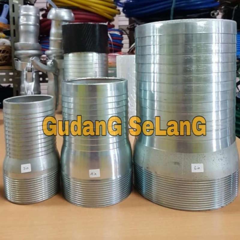 Jual King Nipple Sambungan Selang Uk 5in Kc Nepple Npt Besi King Nepel ...