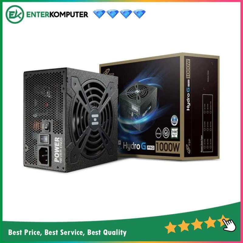 Promo Fsp Hydro G Pro 1000W 80+ Gold - Modular / Psu 1000W Diskon 12% ...