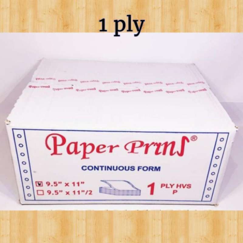 Jual Kertas Continuous Form 1 ply 9.5x11 di Seller Ayabet Ateka - Roa ...