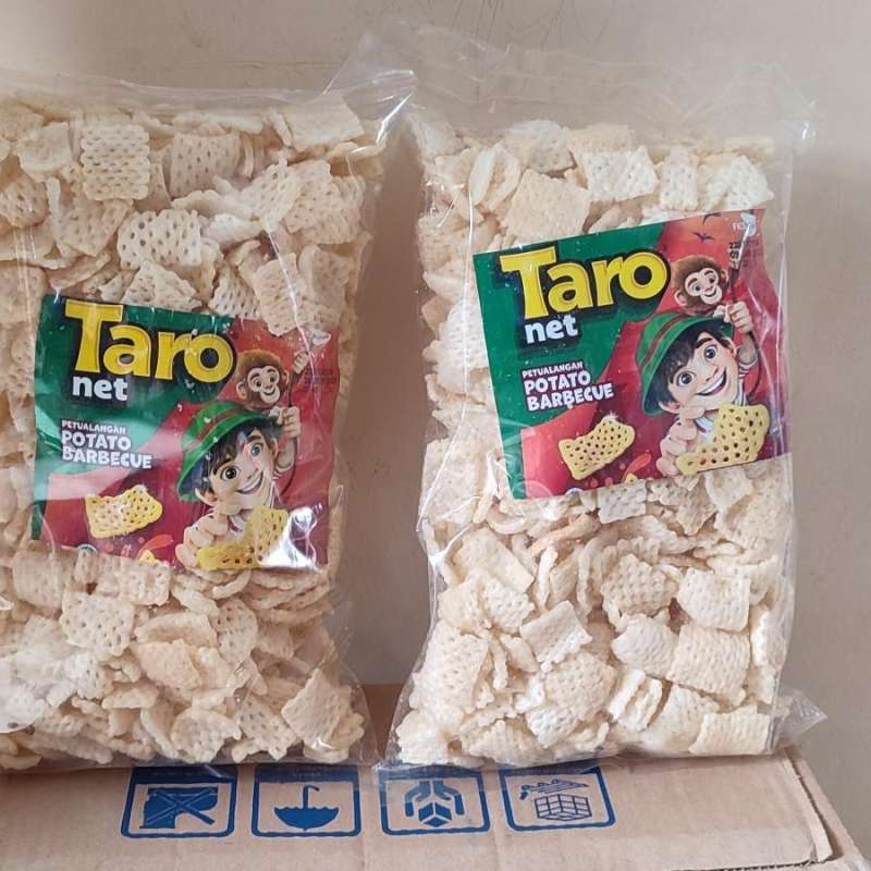 Jual Chiki Taro Bbq Taro Net Potato Barbeque 250gr Di Seller ...