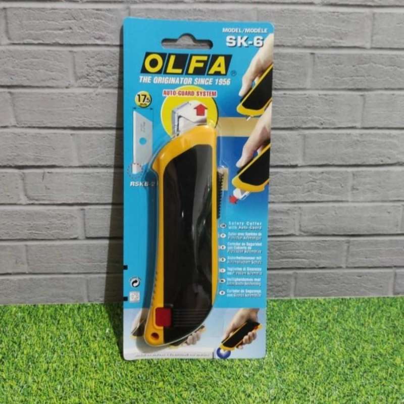 Jual Pisau Knife Safety Cutter SK-6 Olfa di Seller KMBSTORE - Sumur ...