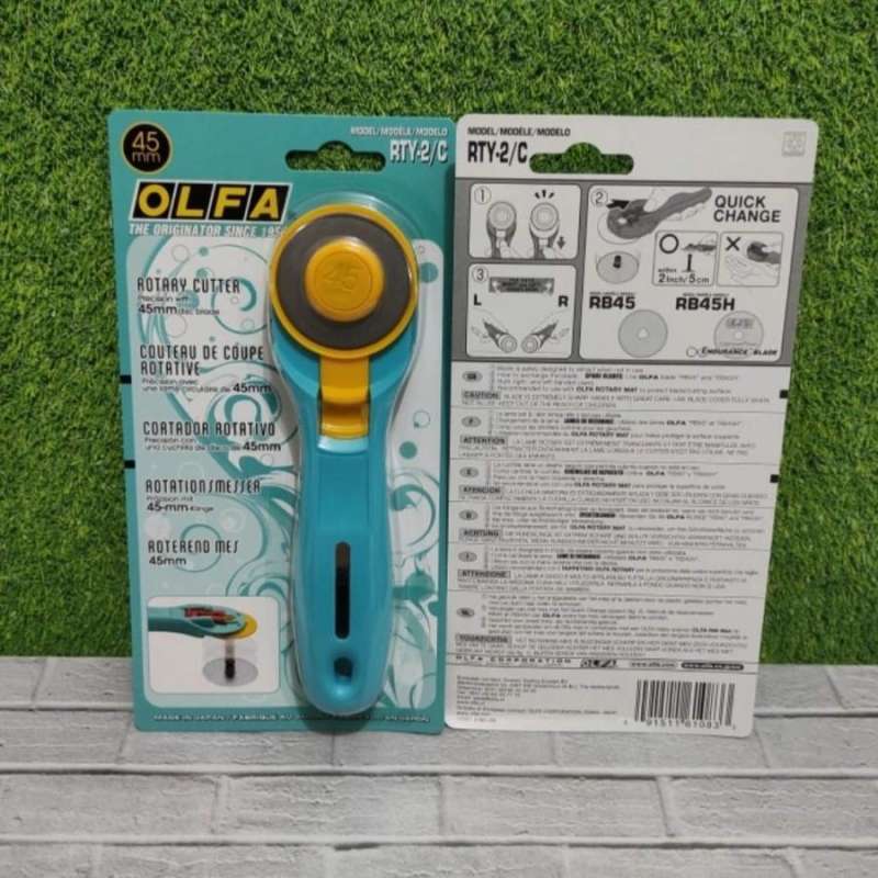 Jual Rotary Cutter 45mm RTY-2/C Olfa Splash Aqua Japan di Seller KMBSTORE - Kota Jakarta Pusat ...