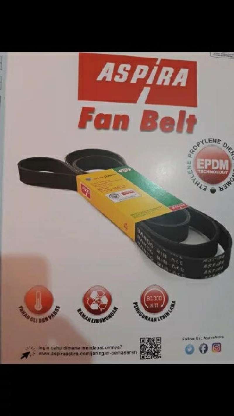 Jual Tali kipas van belt fan belt AC apv arena ukuran 4pk 1060 aspira astra di Seller MPS ...