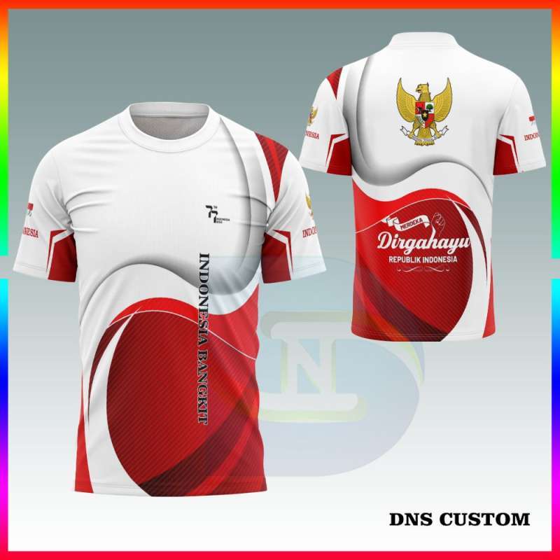 Jual Kaos Baju Pria Polo Terbaru 17 Agustus 2022 Fullprint Custom HUT ...