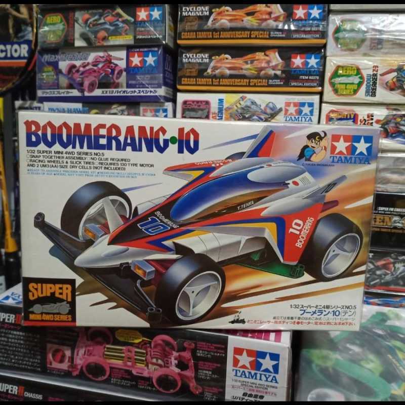Jual Tamiya Mini 4wd Classic Boomerang 10 First edition MIJ di Seller ...