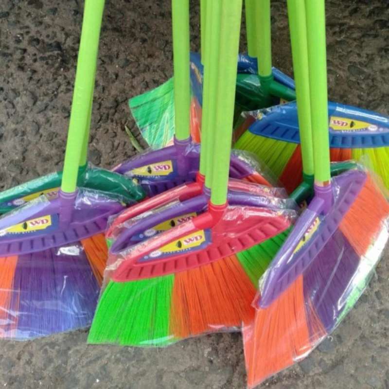 Jual Sapu Plastik Murah Warna/sapu Lantai/sapu Murah Di Seller Toko ...
