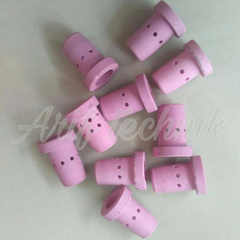 Jual Ceramic gas diffuser P500 Mig welding / keramik Nozzle co2 500A di ...