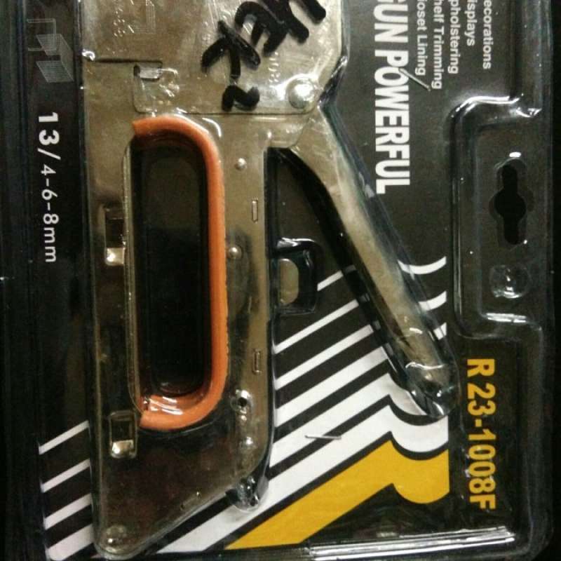 Promo Premium STAPLER R 23-1008F/ GUN POWERFUL 13 / 4-6-8 mm Murah ...