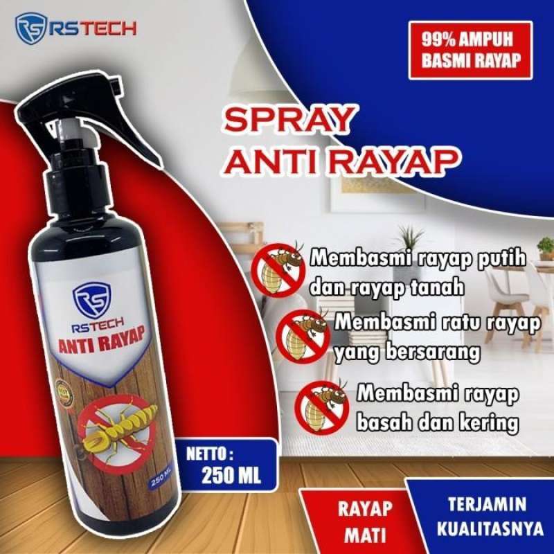 Jual Anti Rayap Spray Cairan Obat Semprot Pembasmi Rayap Kayu Paling ...