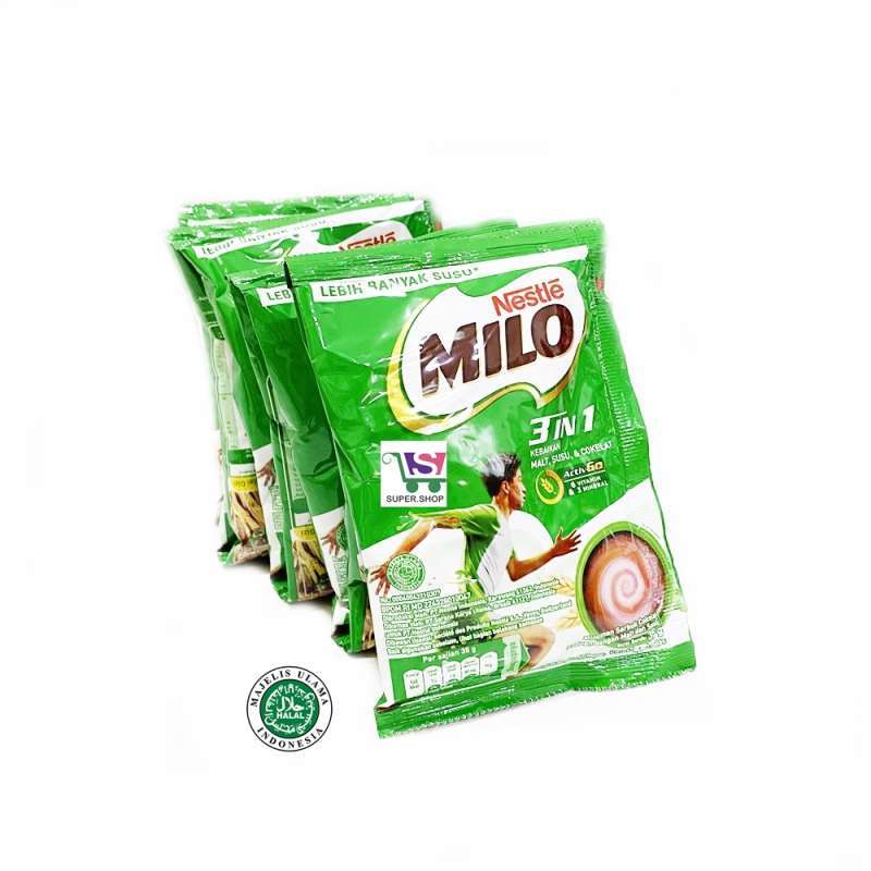 Jual Milo Sachet 22 Gram x 10 Sachet di Seller Dunia Sayur Online ...